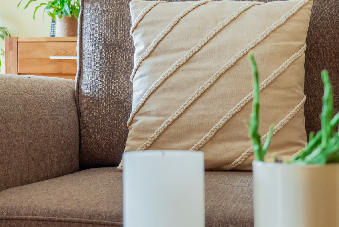 Tutorial: Cómo crear un bonito cojín para el salón de casa fácilmente